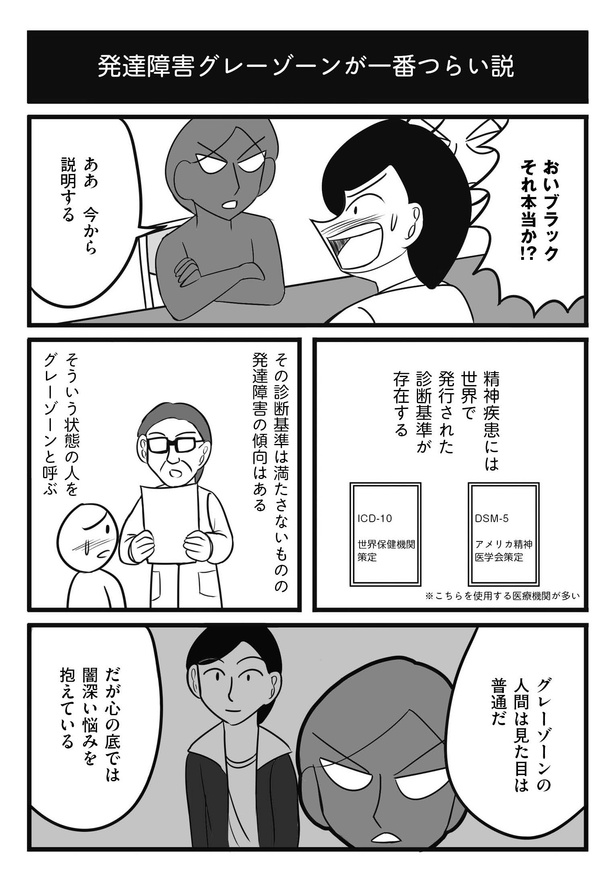 <画像95 121>【漫画】医師から「発達障害グレーゾーン」の診断… オレの生きづらさは“特性”であって“努力不足”ではないとわかるまで