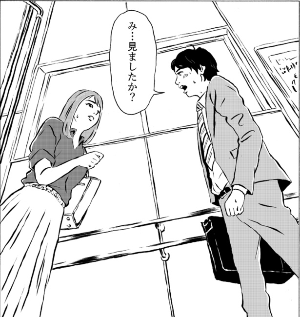 <画像8288>駅の反対側のホームで毎日見かける女性。今日もそのかわいらしさに見とれていると、奇妙な男がどんどん彼女に近づいてきて|fandomplusファンダムプラス